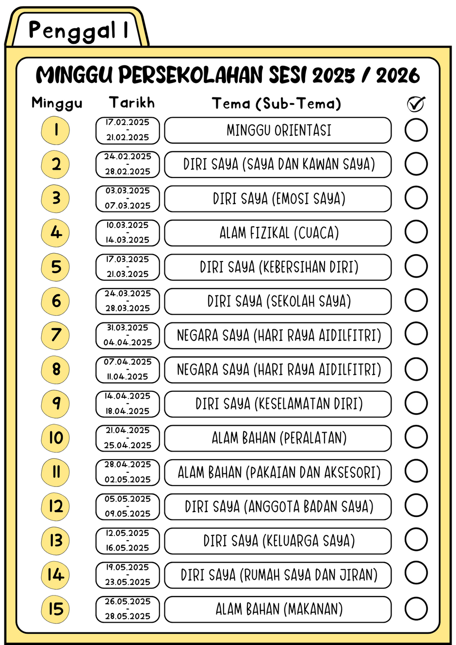 RPT Tadika / Prasekolah – KaryaNHI