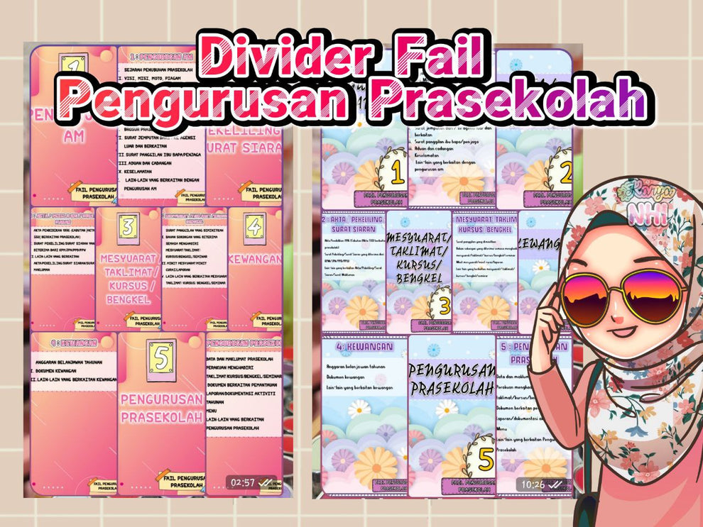 DIVIDER FAIL PENGURUSAN PRASEKOLAH – KaryaNHI
