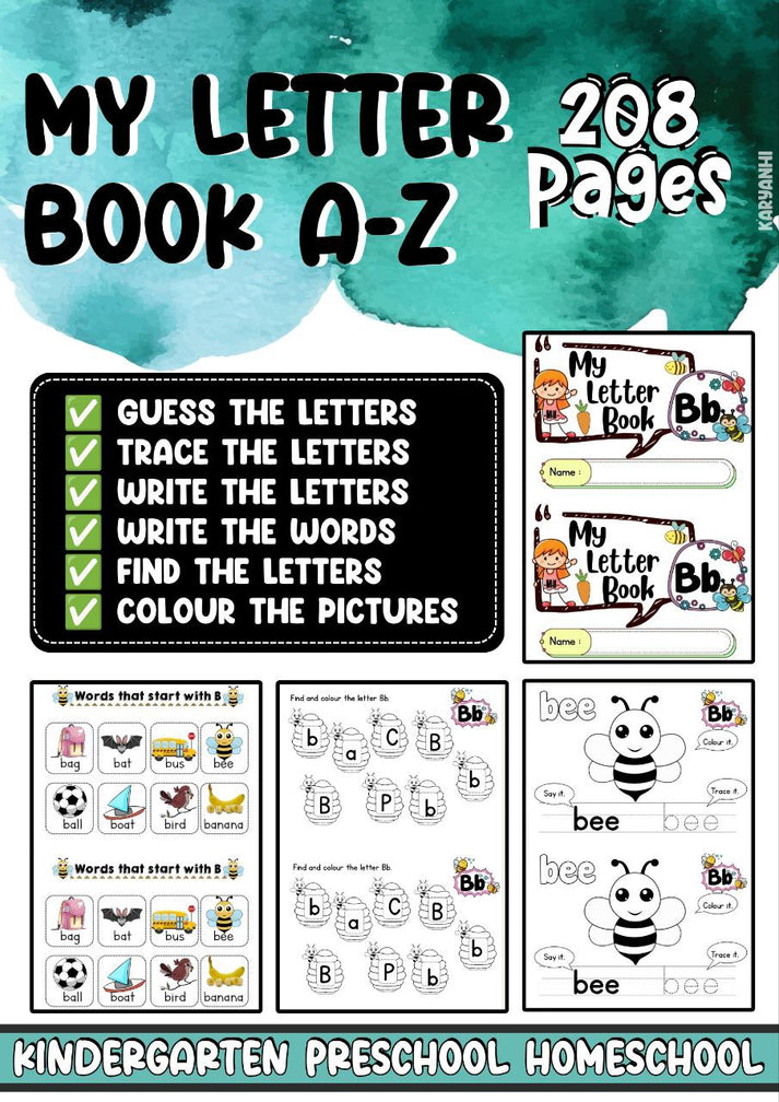 My Letter Book (A-Z) – KaryaNHI