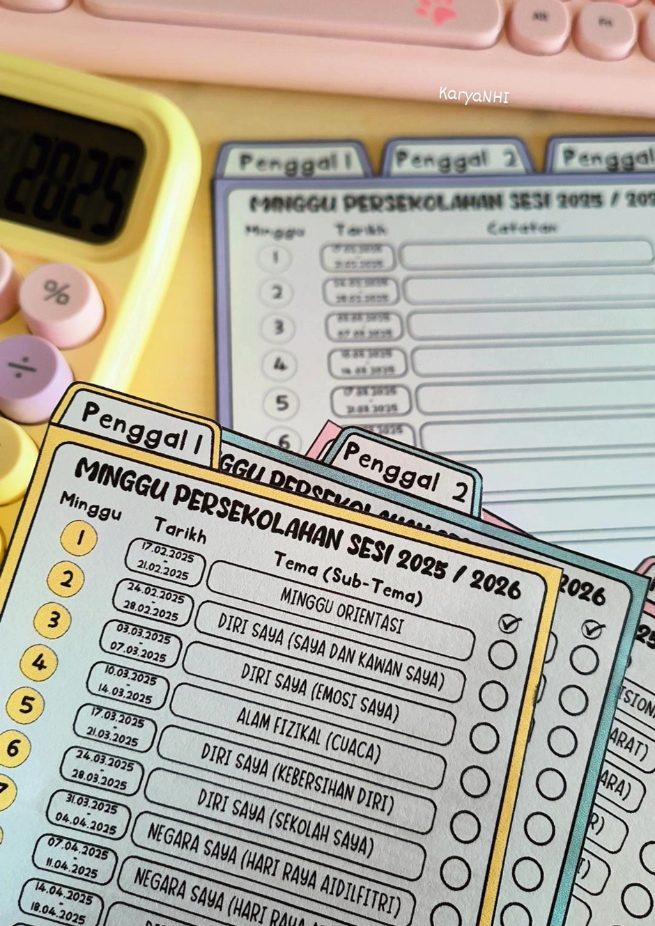 RPT Tadika / Prasekolah – KaryaNHI